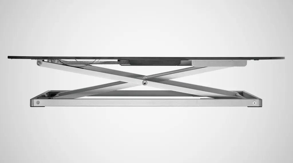 Ergovida Ultra Slim Sit-Stand Desk - Furniture For Backs